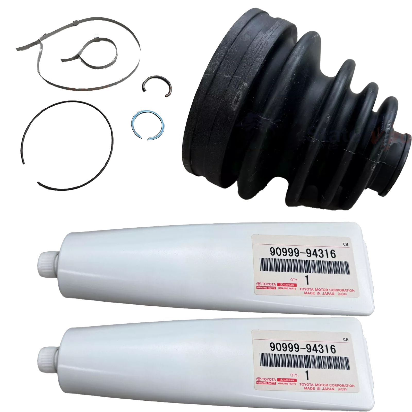 Genuine Toyota Front Drive Shaft Inner Boot Kit for Land Cruiser 100