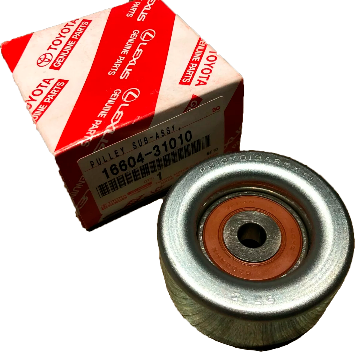Genuine Toyota Drive Belt Idle Pulley for Aurion Hilux Landcruiser ...